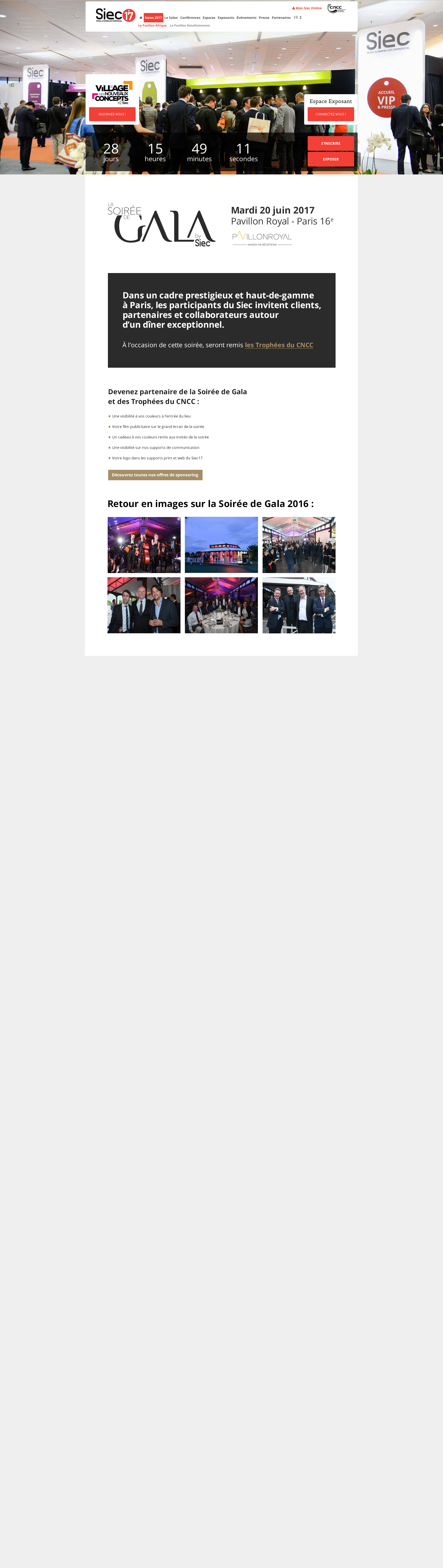 Site-Siec-Soiree-de-Gala - OSB Communication, agence de communication à ...